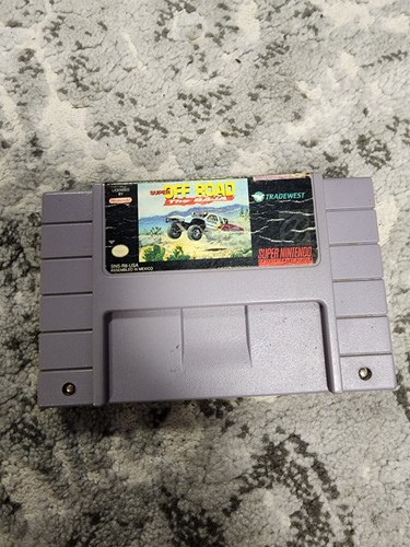 Super Off Road: The Baja (Super Nintendo Entertainment System, 1993 ...