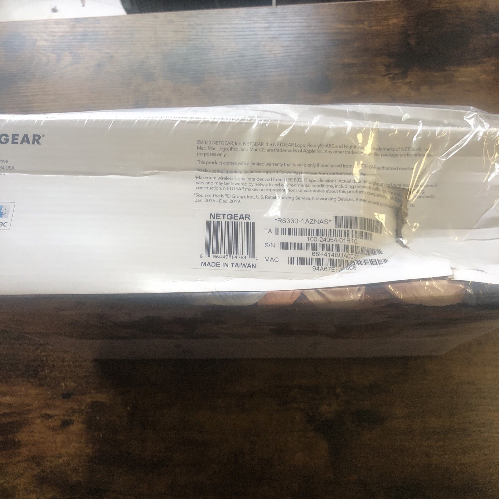 NETGEAR R6330 AC1600 1300 Mbps Dual-Band WiFi Router - Black for sale ...