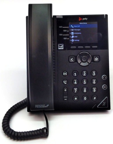 Poly Polycom VVX250 Desktop Business VoIP Phone 2201-48820-003 for sale ...