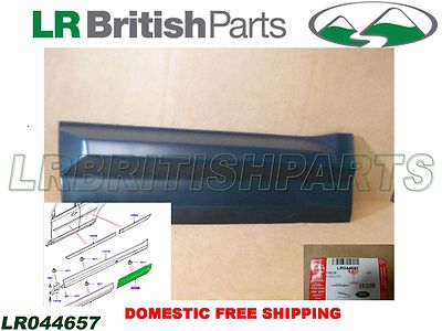 GENUINE LAND ROVER REAR DOOR LOWER MOULDING LR2 LEFT SIDE NEW LR044657 ...