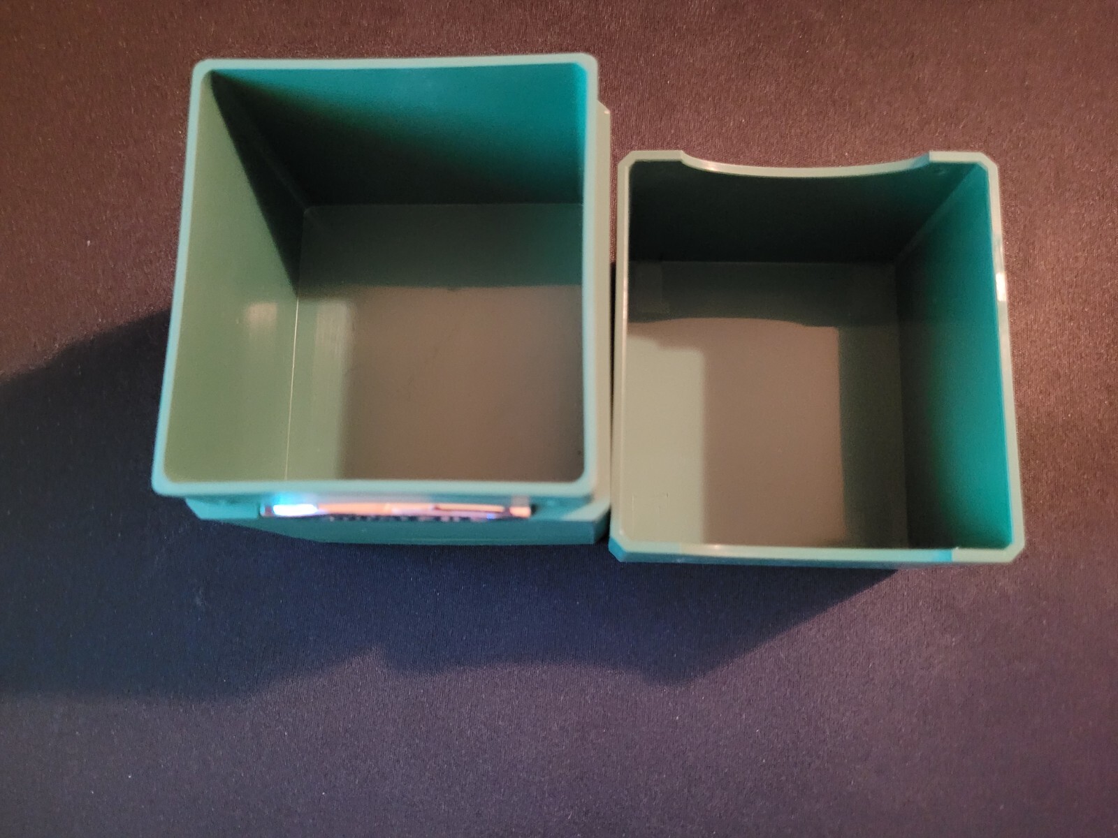 Ultra Pro - Boîte de rangement cubique satinée - Vert clair | eBay