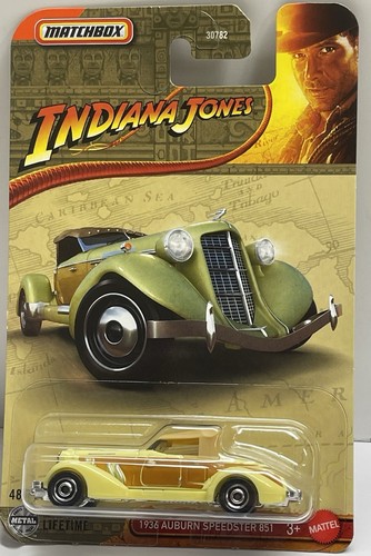 2025 MATCHBOX 1936 AUBURN SPEEDSTER 851 INDIANA JONES | eBay