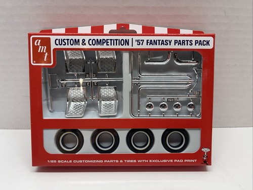 AMT Custom & Competition '57 Fantasy Parts Pack 1:25 SC Parts & Tires ...