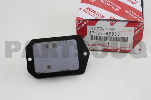 8713852030 Genuine Toyota RESISTOR, BLOWER 87138-52030 | eBay