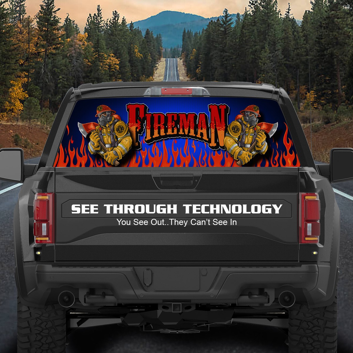 Truck Stickers For Back Window