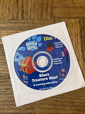 Blues Clues Treasure Hunt PC CD Rom | eBay