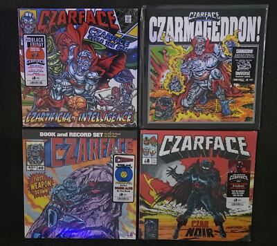 CZARFACE LIMITED EDITION VINYL BUNDLE CZAR NOIR FIRST WEAPON DRAWN ...
