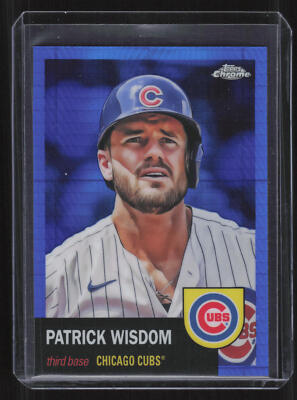 2022 Chrome Platinum Anniversary #170 Patrick Wisdom Blue Prism ...