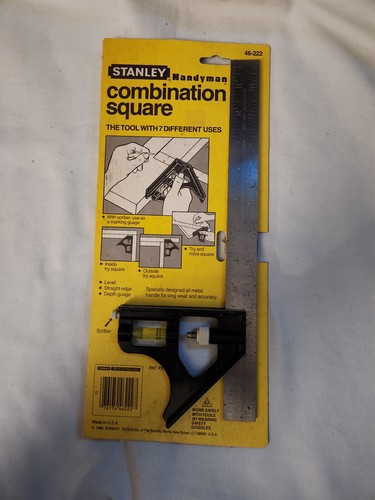 Stanley Handyman combination square | eBay