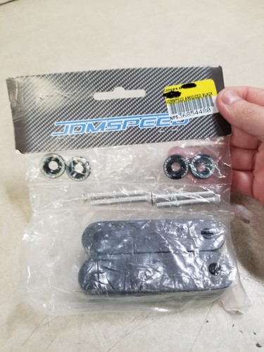 JDMSPEED Hood Spacer Risers Kit NEW Black | eBay