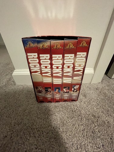 Rocky Movie Box Set VHS | eBay