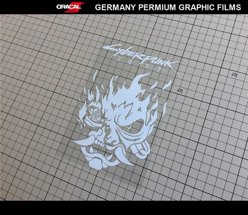 Samurai Hood Cyberpunk 2077 Car / Motorcycle / Computer Decal Sticker # ...