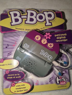 B-Bop Personal Digital Recorder Girl Tech 2005 New Recorder | eBay