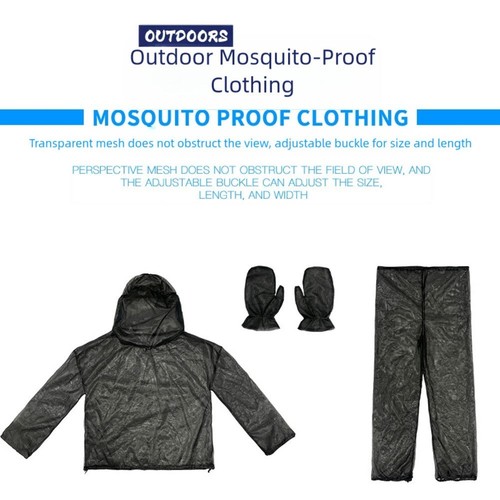 Full Coverage Pest Control Suit Set for Adults Includes Jacket and ...