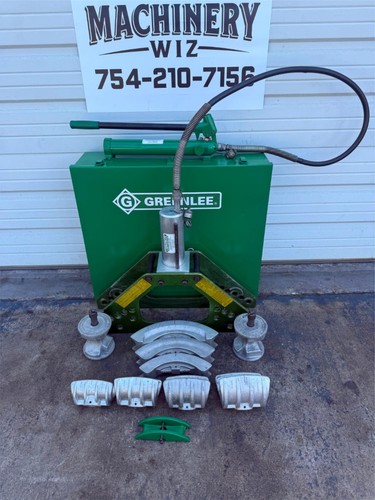 GREENLEE 777 1 1/4 to 4 inch Rigid Pipe Bender Great Shape! #2 | eBay