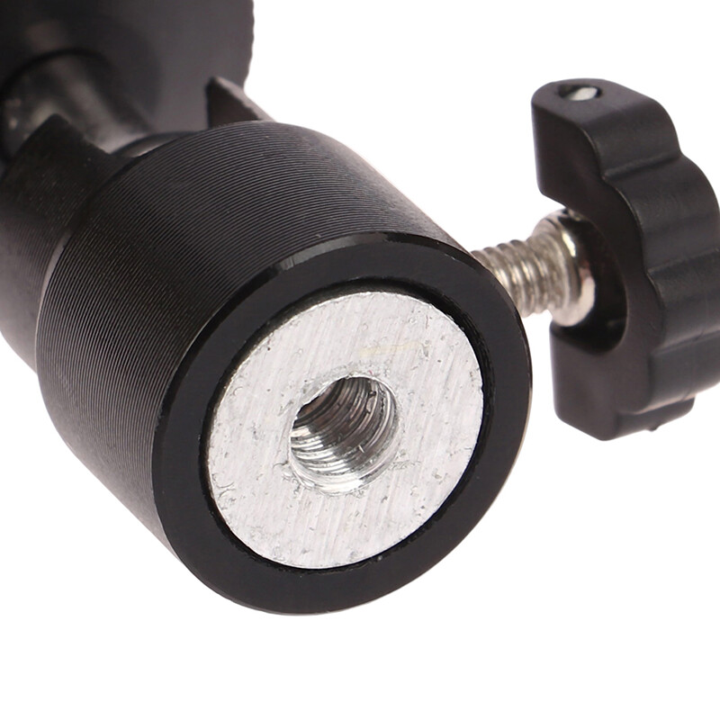 Camera Mini Flash Bracket Holder Mount Shoe Adapter Tripod Ball Head ...