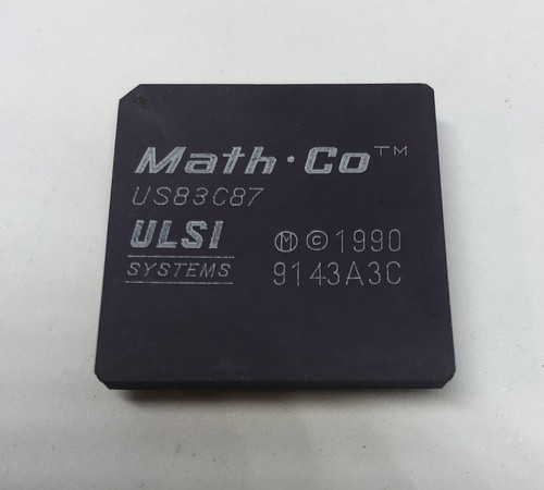 DX33 33MHz Advanced Math Coprocessor 387 80387 ULSI Systems US83C87 FPU ...