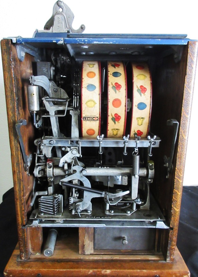 Pace Comet 5c Gooseneck Slot Machine circa 1930's Fully Restored | eBay