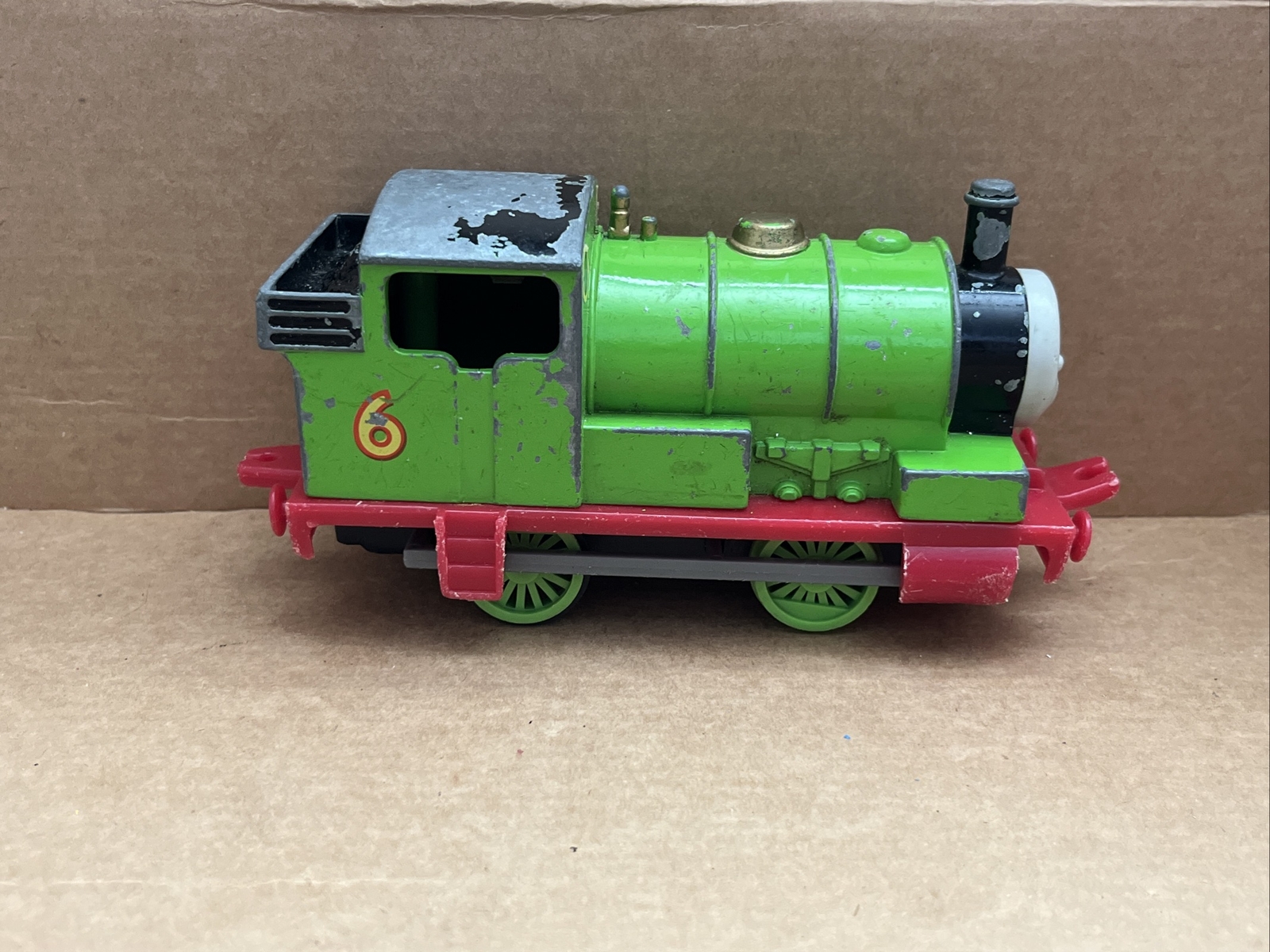 ERTL 7” Percy Pull-Back - Thomas & Friends Diecast Large Train Engine ...