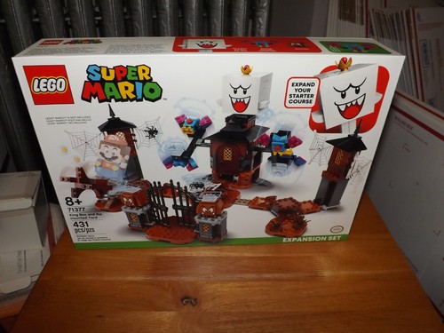 LEGO SUPER MARIO EXPANSION SET KING BOO AND THE HAUNTED YARD KIT 71377 ...