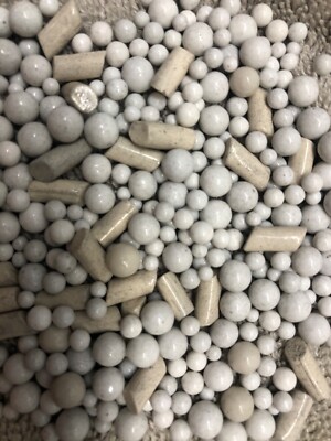 10 LB PORCELAIN TUMBLING TUMBLER MEDIA 3 4 6 MM POLISHING SPHERE ...