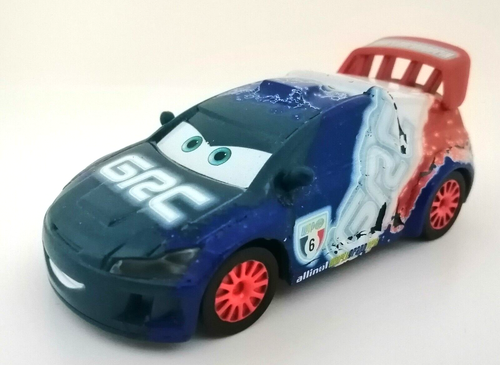 DISNEY PIXAR CARS VOITURE RAOUL ça roule CARBON RACER FLASH McQueen ...