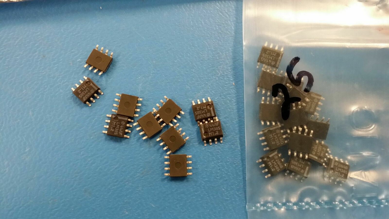 (10 PC) LM385M-1.2 NATIONAL SEMICONDUCTOR V-Ref Precision 1.235V 20mA 8 ...