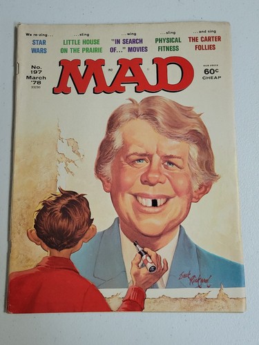 Mad Magazine #197, March 1978 Jimmy Carter On The Cover | eBay