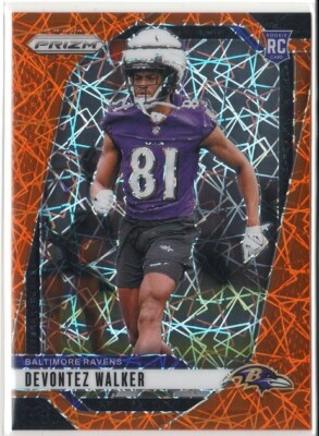 Devontez Walker 2024 Panini Prizm #328 Rookie Baltimore Ravens Lazer | eBay