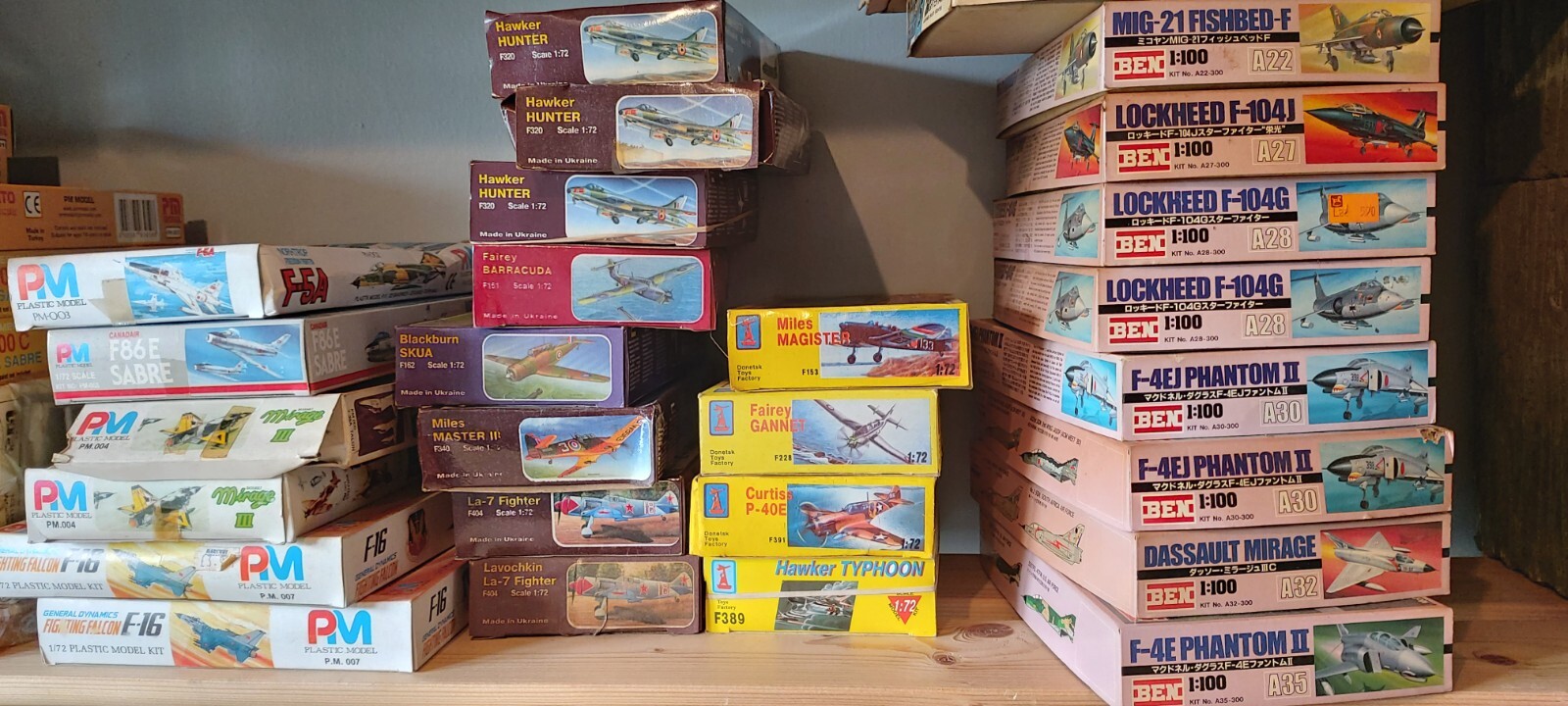 Vintage Collection 1/72 scale PM Model Aircraft Kit CHOOSE PLANE kits ...