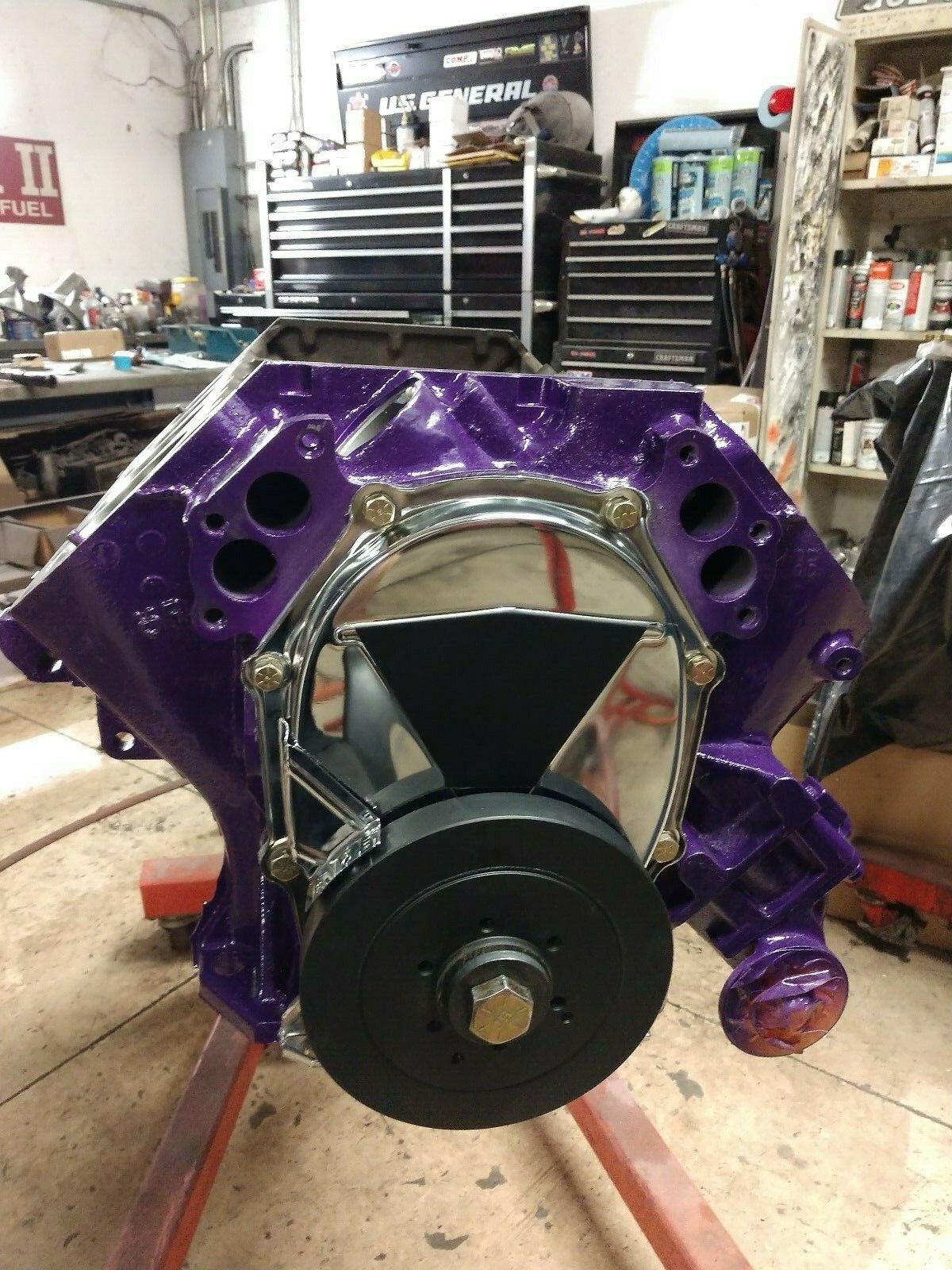 Mopar 440 Engine Assembly Roller Cam Alum Head Street/Strip 590hp Ready ...