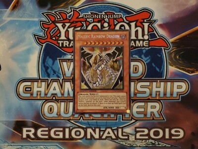 Yugioh Malefic Rainbow Dragon - YMP1-EN005 - Secret Rare - Limited NM ...