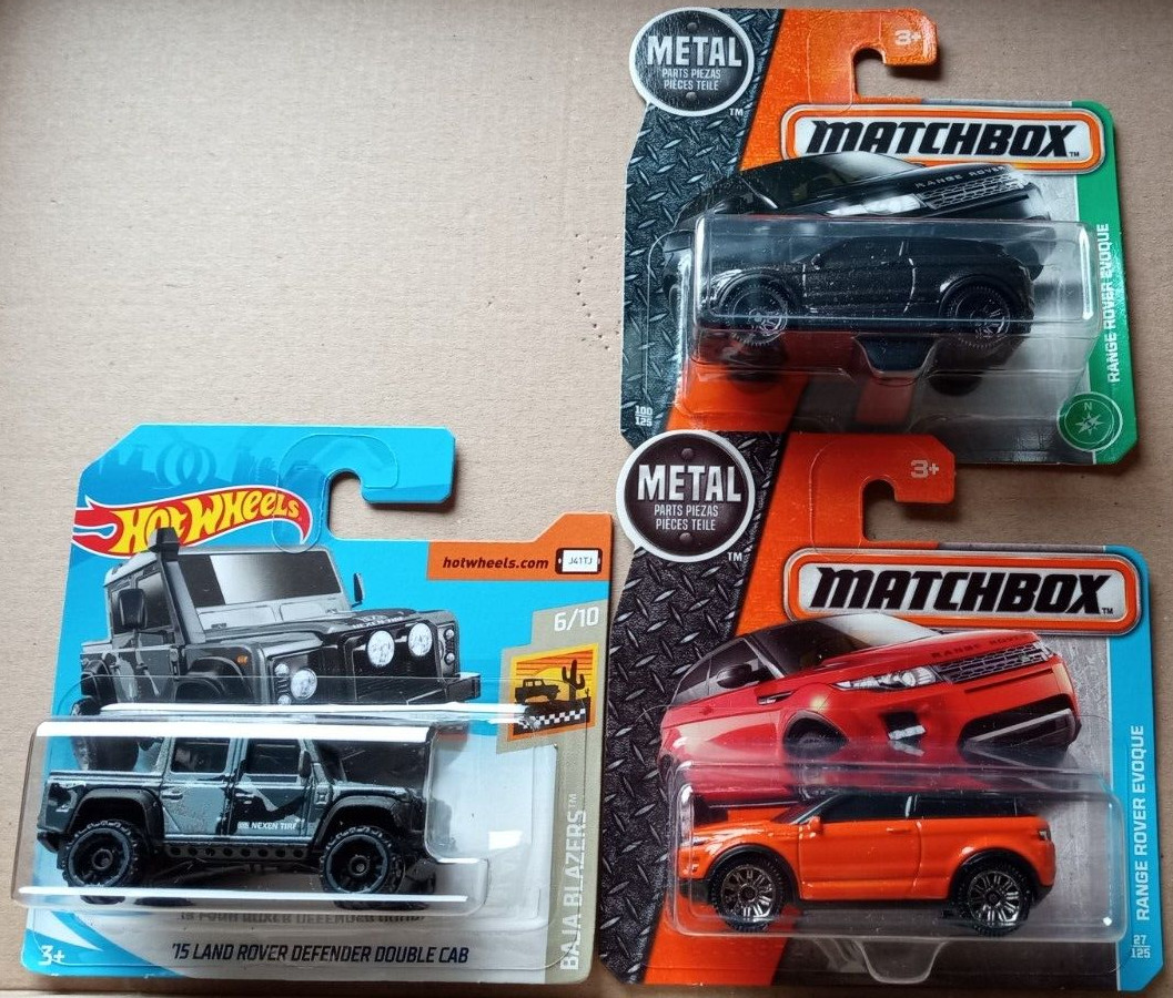 Matchbox Range Rover Evoque Hot Wheels Land Rover
