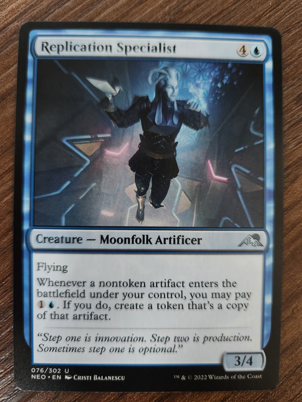 MTG Replication Specialist 76/302 Kamigawa Neon Dynasty Regular NM | eBay