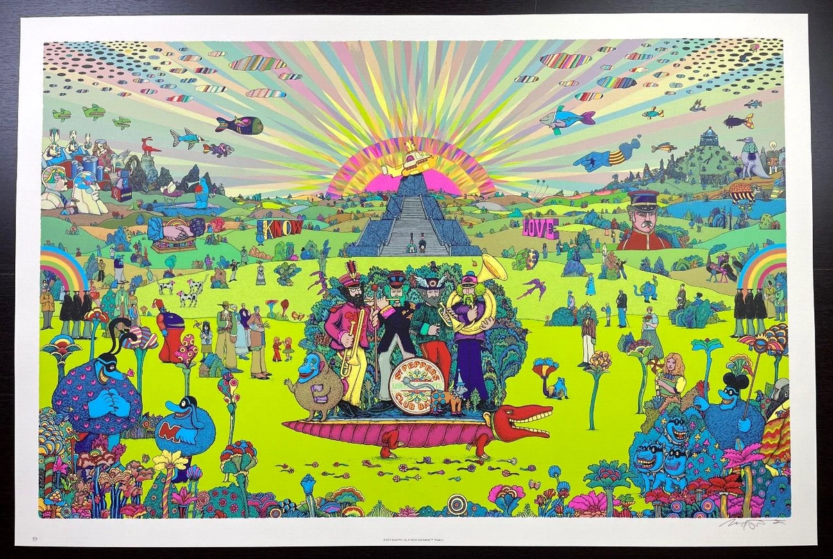 Beatles Pepperland Flowers