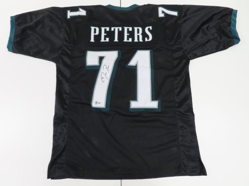 Jason Peters Signed Auto Autograph Replica Eagles Jersey Beckett BAS ...