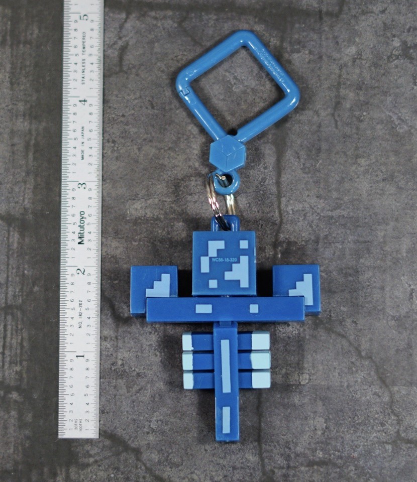 Minecraft Hangers Bag Clip (Series 5) Blue Wither Mojang | eBay