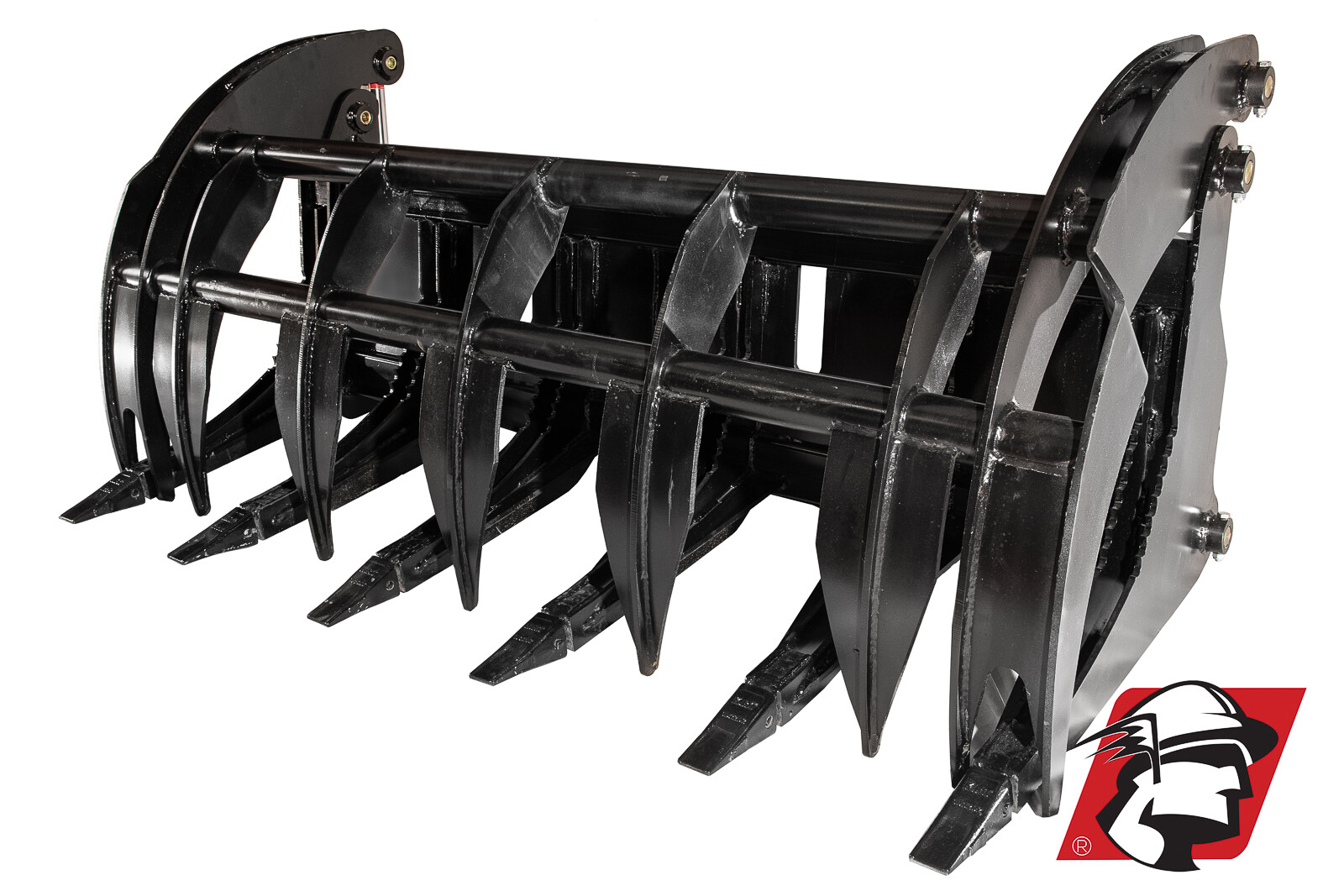 Skid Steer Root Rake Grapple Bucket 68" Wide | eBay