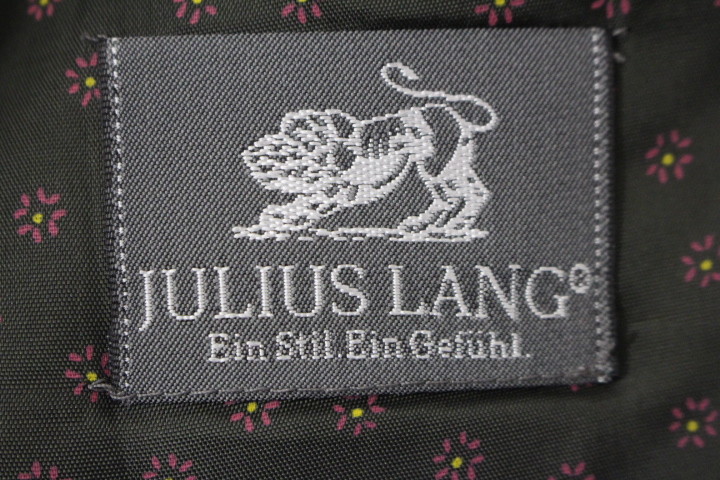 JULIUS LANG Heather Gray Wool Blend Traditional German Trachten Jacket ...