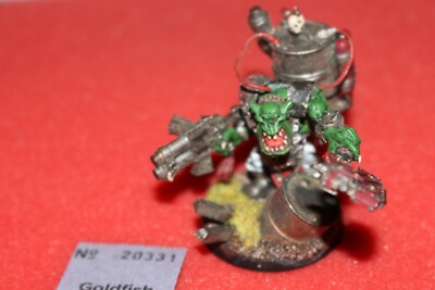 Games Workshop Warhammer 40k Ork Warboss with Big Choppa Painted ...
