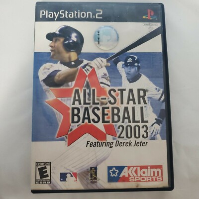 All-Star Baseball 2003 (Sony PlayStation 2, 2002) PS2 Tested Works ...