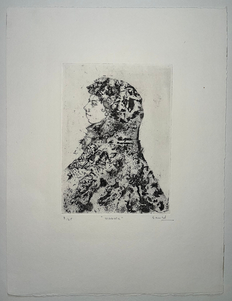 Manola JUVENAL SANSO Gravure EAU FORTE 8/25 Philippines XX° | eBay