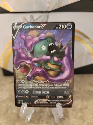 Garbodor V 100/203 Evolving Skies Pokemon TCG NM - Mint Ultra Rare Card ...