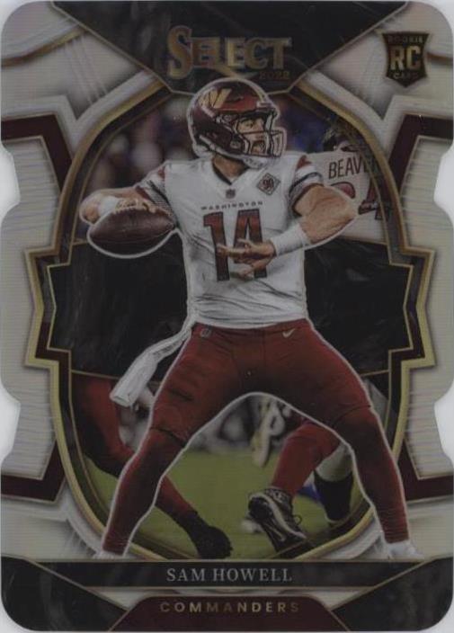 2022 Panini Select - Concourse Sam Howell #76 Silver Prizm Die-Cut (RC ...