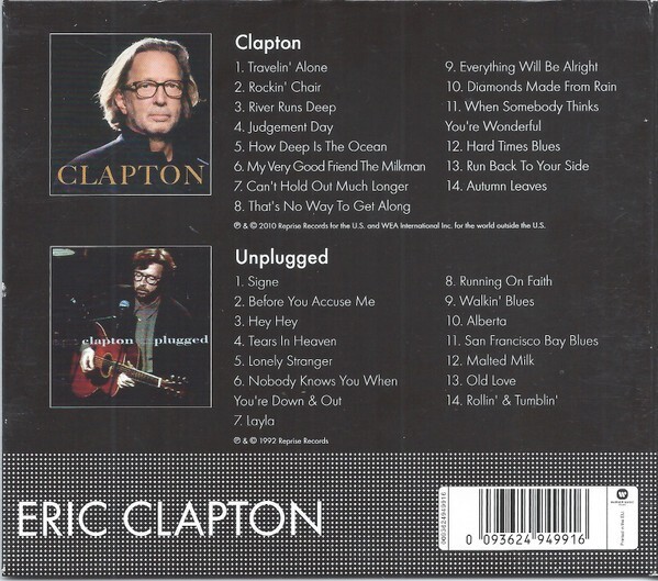 Eric Clapton ‎– Clapton / Unplugged / 2014 2 CD Box - New & Sealed | eBay