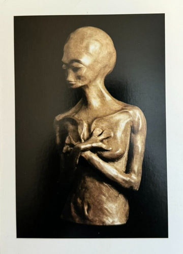The Alien by EJ Gold Art Greeting Card | eBay