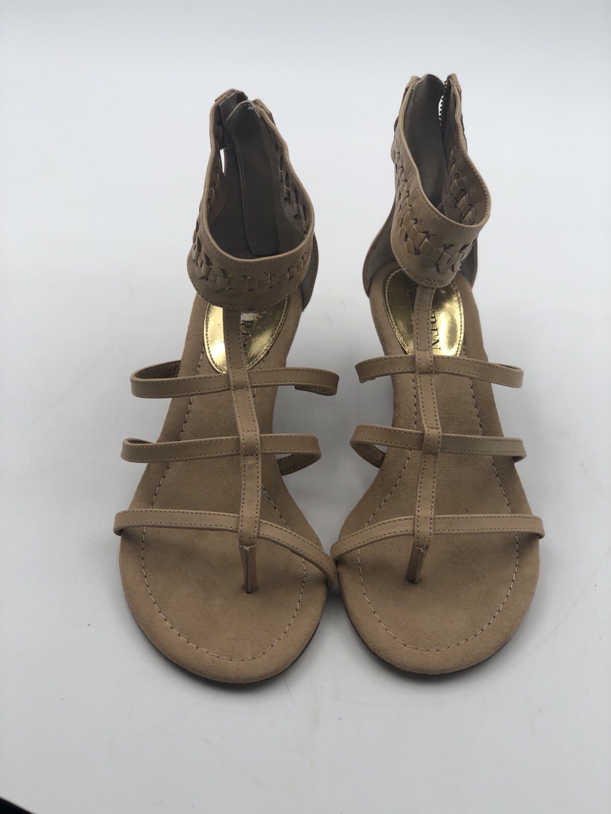 Lauren Ralph Lauren Women’s Tan Gladiator Strappy San… - Gem