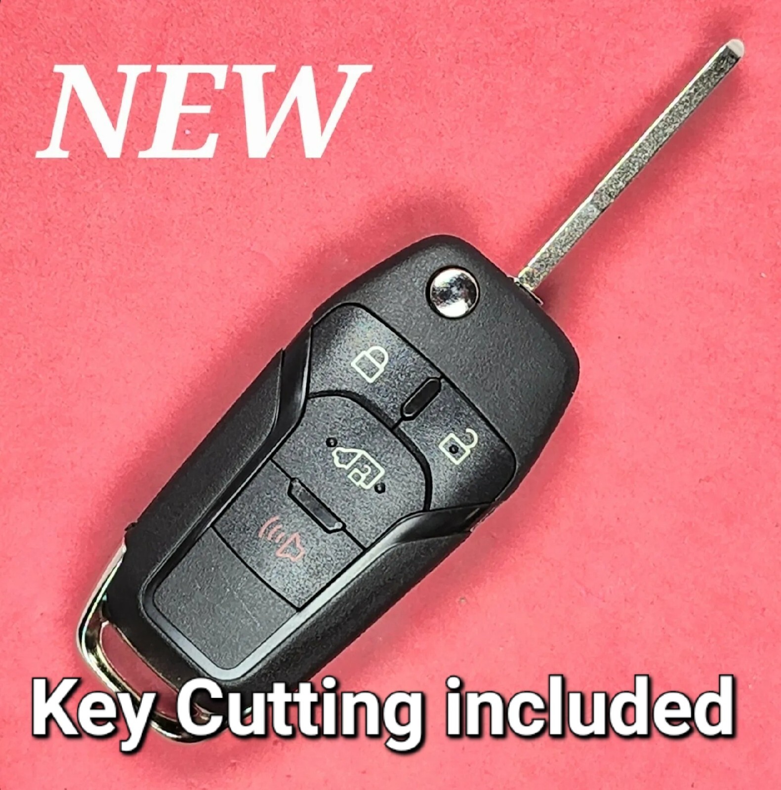 Replacement Key for Ford Transit Flip Key 4B N5F-A08TAA - Key Cutting ...