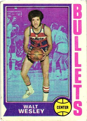 WALT WESLEY 1974-75 Topps Basketball #143 FREE SHIPPING B16R4S22P19 | eBay