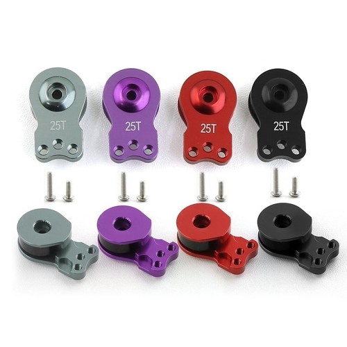 Bras de direction en alliage d'aluminium 25T pour voiture RC 1:10 1:8 ...